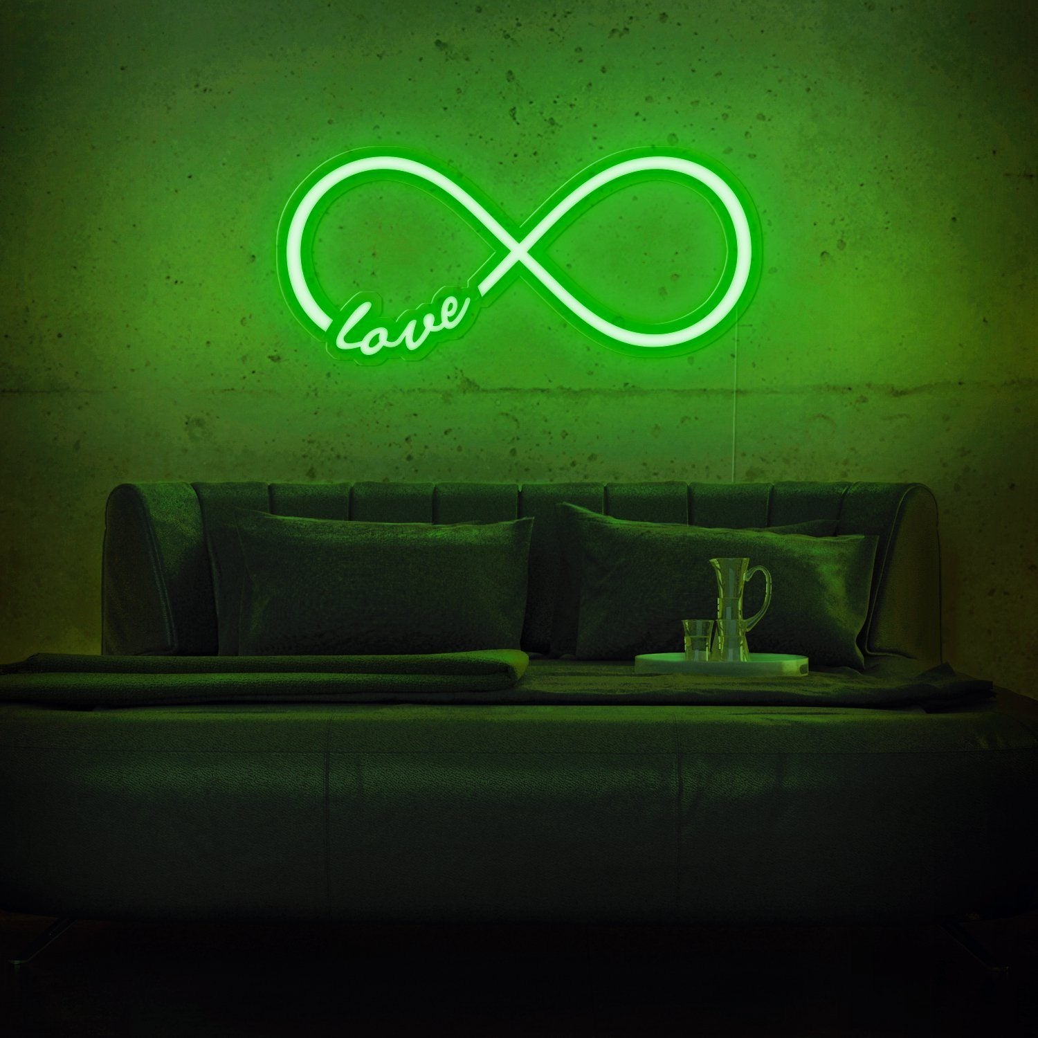 Green Infinity Sign